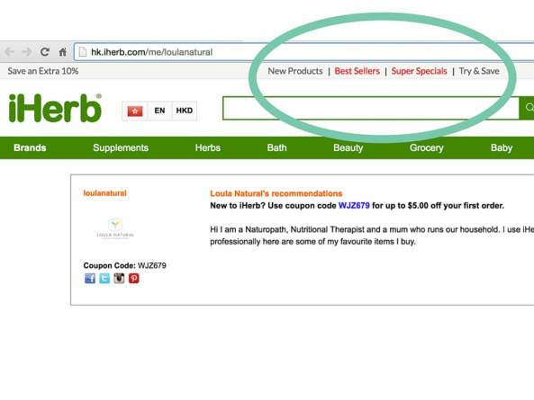 iHerb Shopping Guide Series: Loula Natural's Top 8 Tips for iHerb Beginners