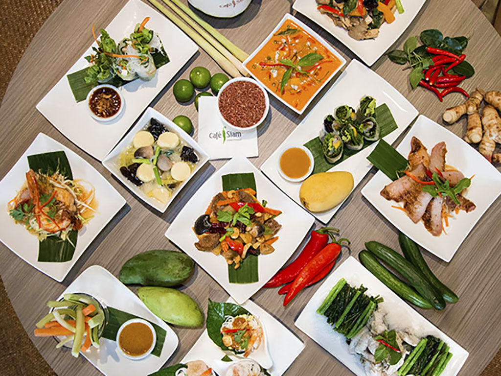 Cafe Siam Health Conscious Menu - Green Queen