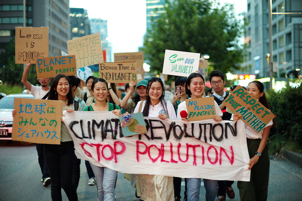 Tokyo Climate Strike - Covering Climate Now - Green Queen