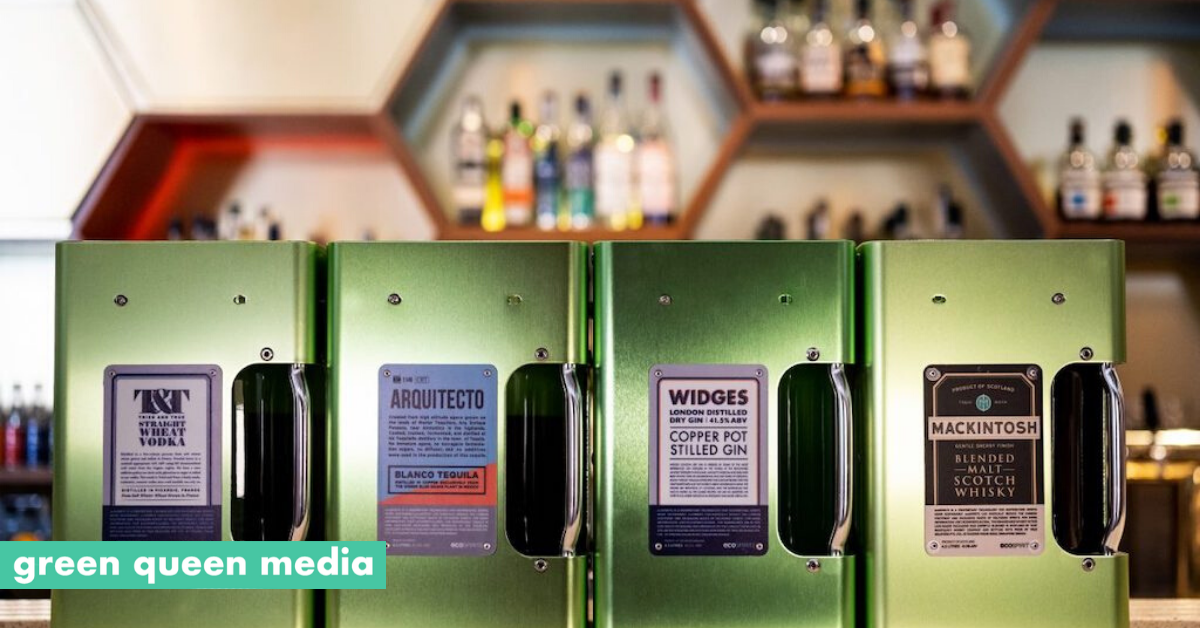 EcoSPIRITS: World's First Zero-Waste Alcohol Bottle Packaging Solution