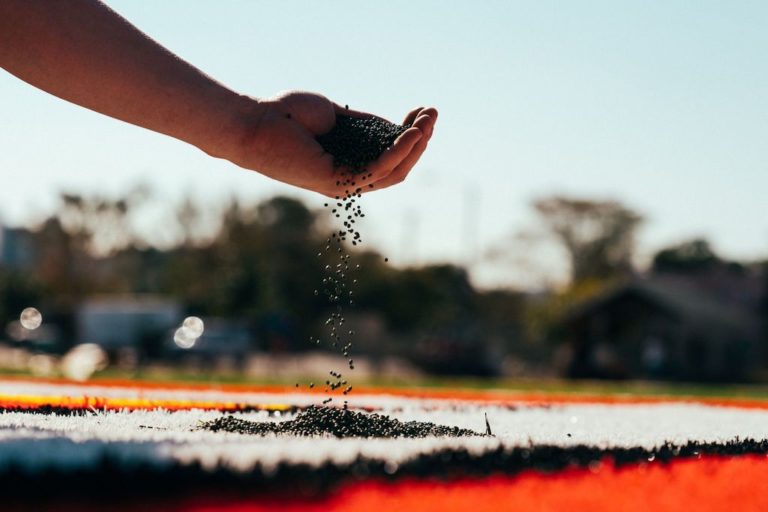 Adidas Builds Football Field Using 1.8 Million Recycled Plastic Bottles