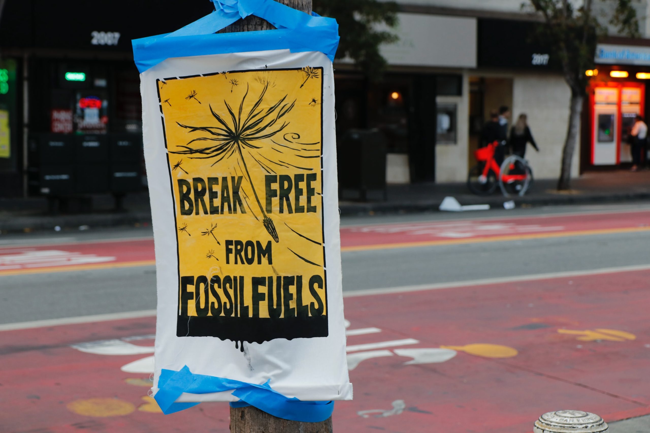 fossil fuel protest - Green Queen