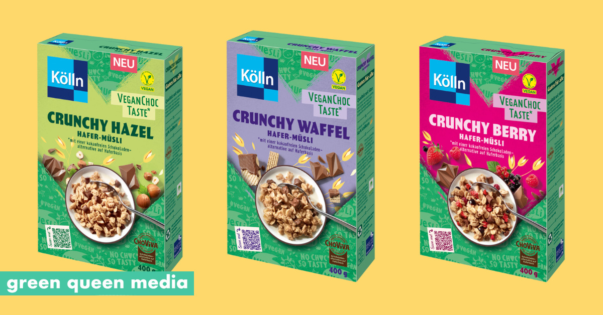 Kölln Debuts Muesli Range with ChoViva's Cocoa-Free Chocolate