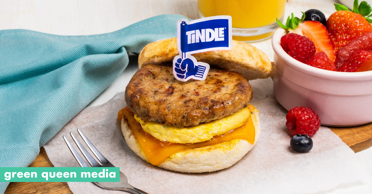 Made in the US: TiNDLE Unveils Vegan Breakfast Sausage in Foodservice