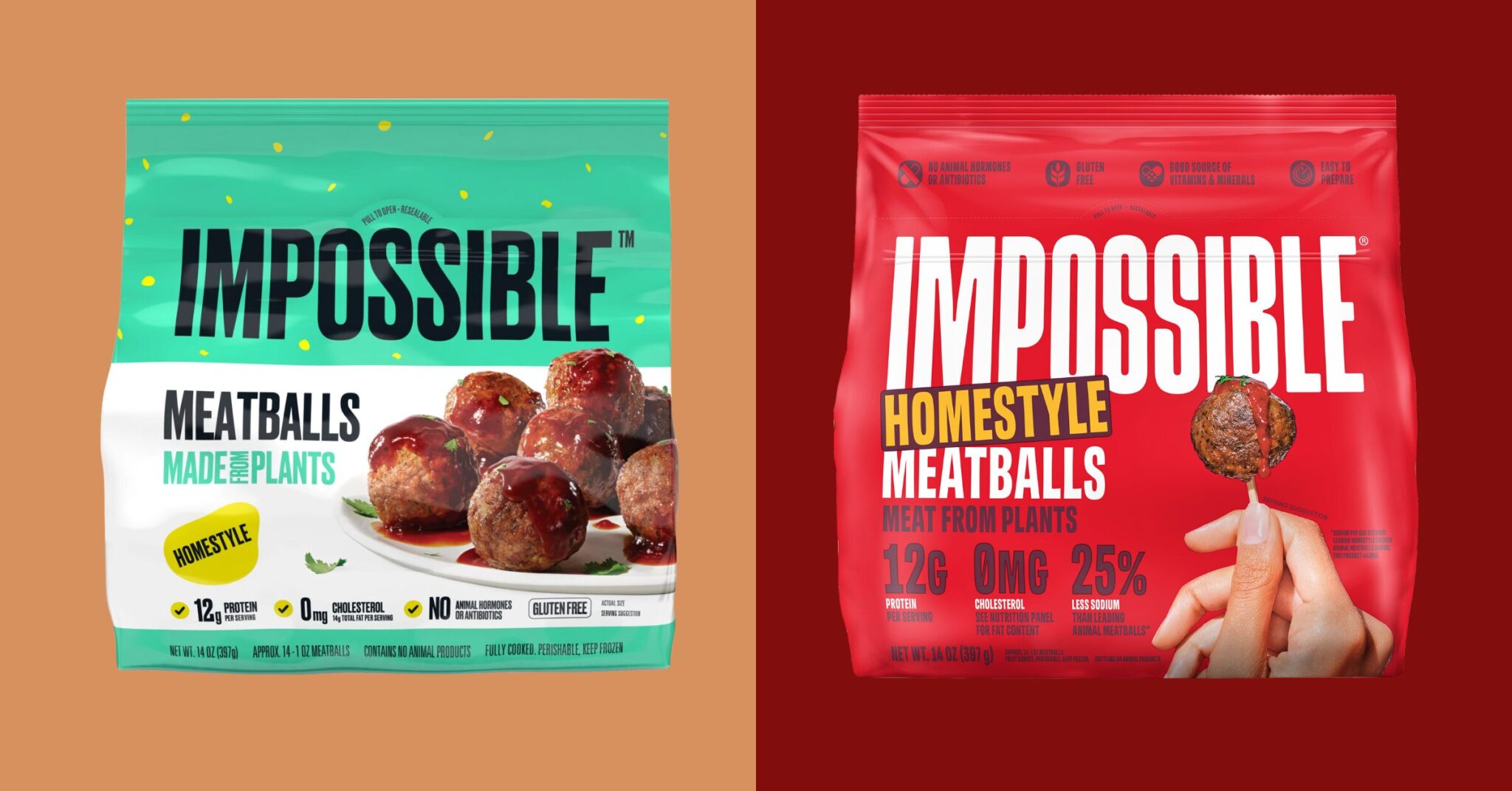 Swaying the Carnivores: Impossible Foods Rebrands Packaging