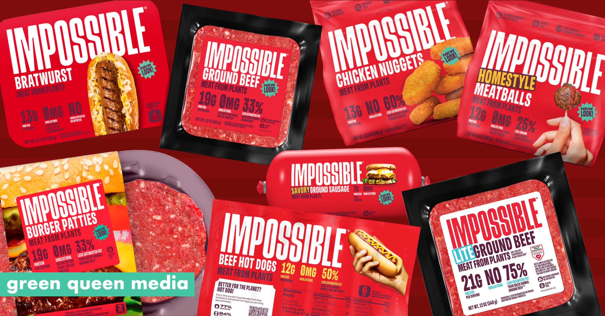 impossible-foods-rebrand-red-packaging-plant-based-meat-vegan-1 - Green ...