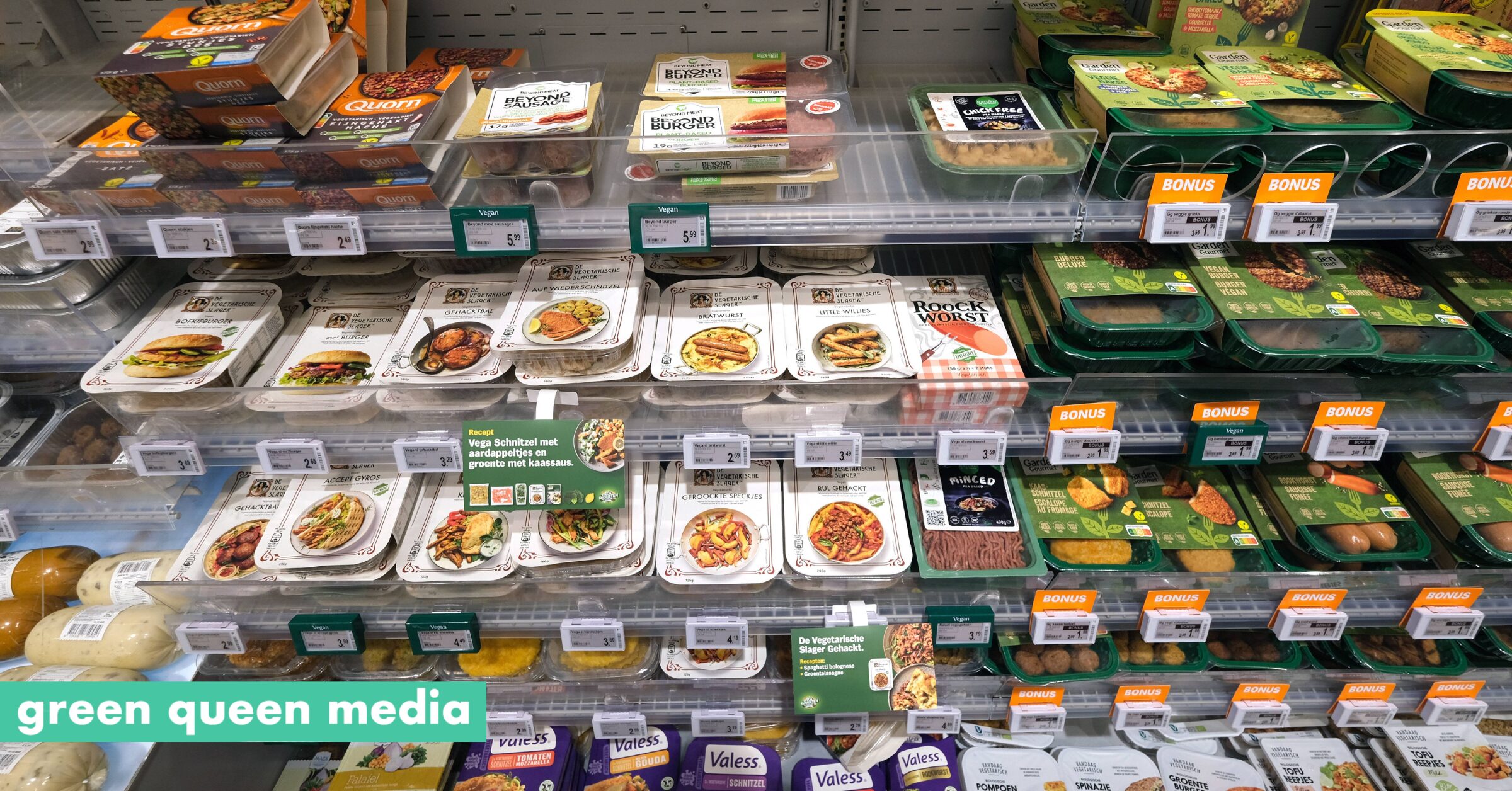 Dutch Brands to Make 50% of Recipes on Packaging Meatless