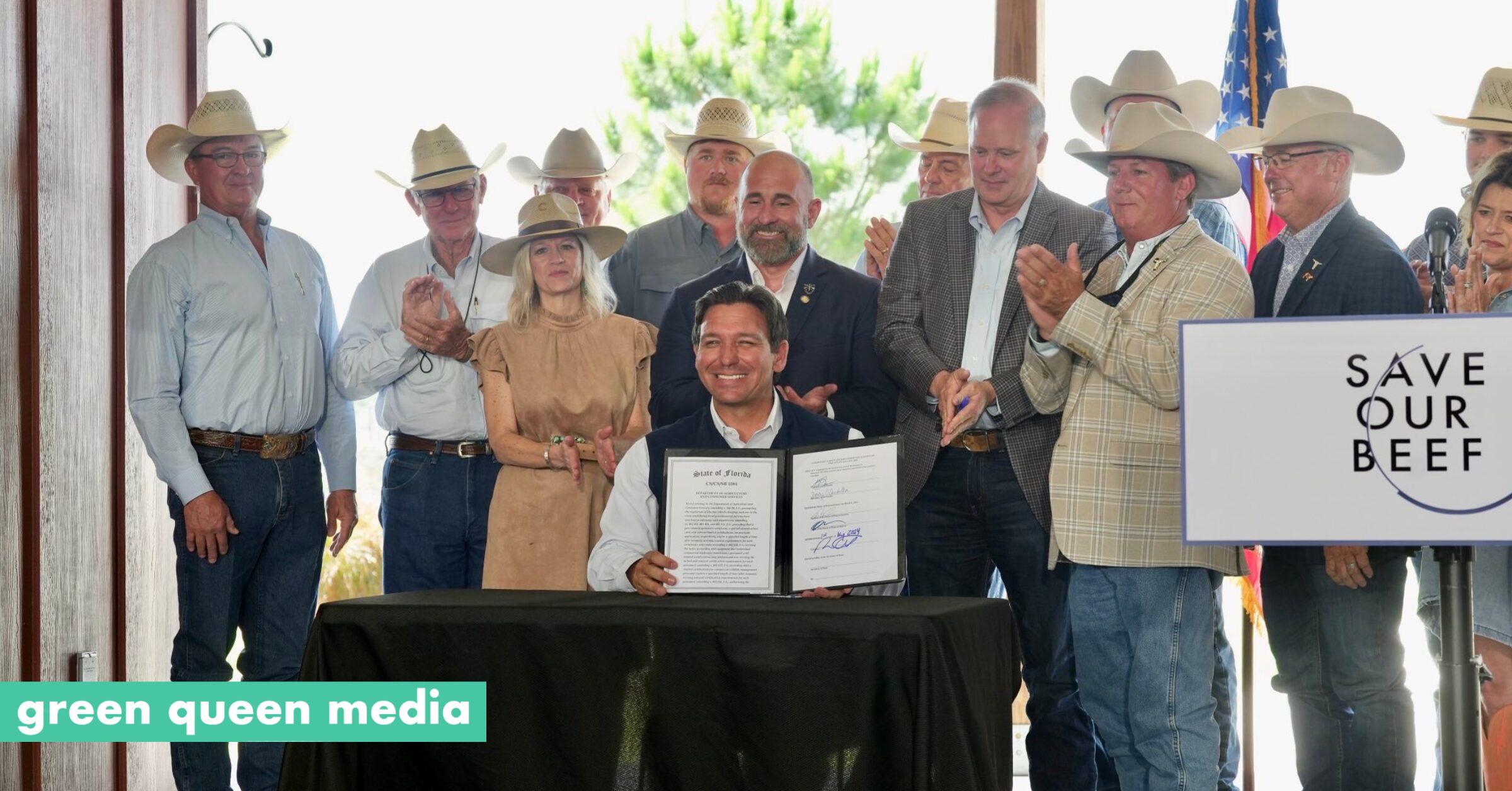 DeSantis Signs Cultivated Meat Ban in Florida in 'Reckless' Move