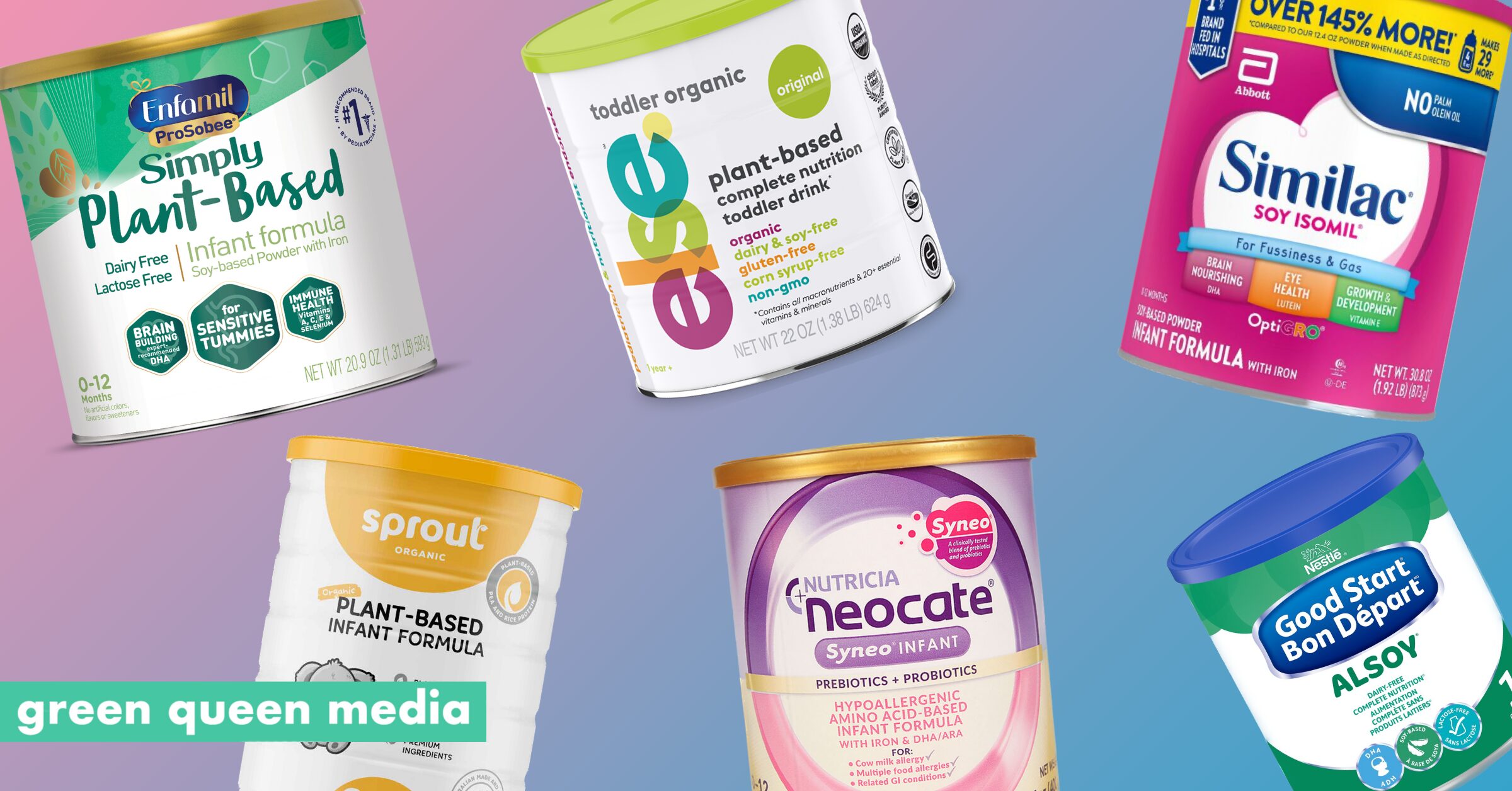 Plant-Based Infants: 6 Brands Making Dairy-Free Baby Formula
