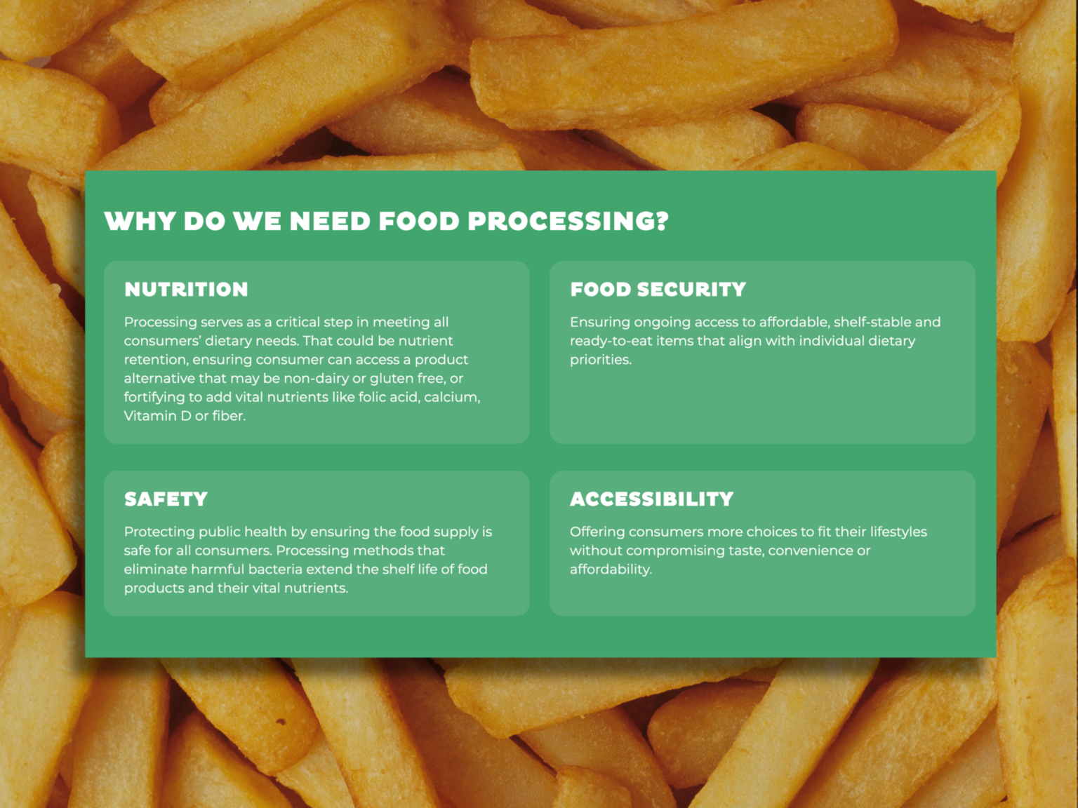 Food Processing Facts: Big Food Defends UPFs Via New Website