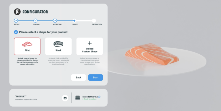 Revo Foods Opens 3D-Printed Food Factory for Mycelium-Based Salmon