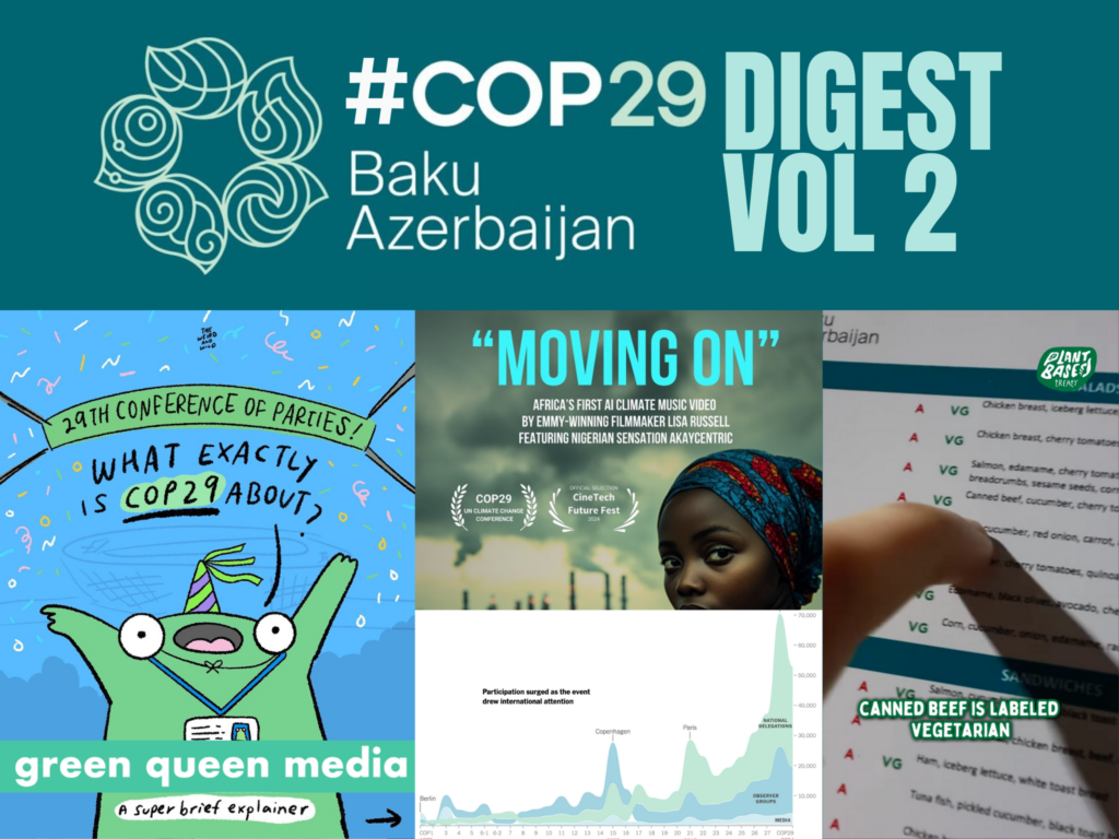 COP29 Digest, Vol 2: Everything You Need to Know in Food and Climate ...