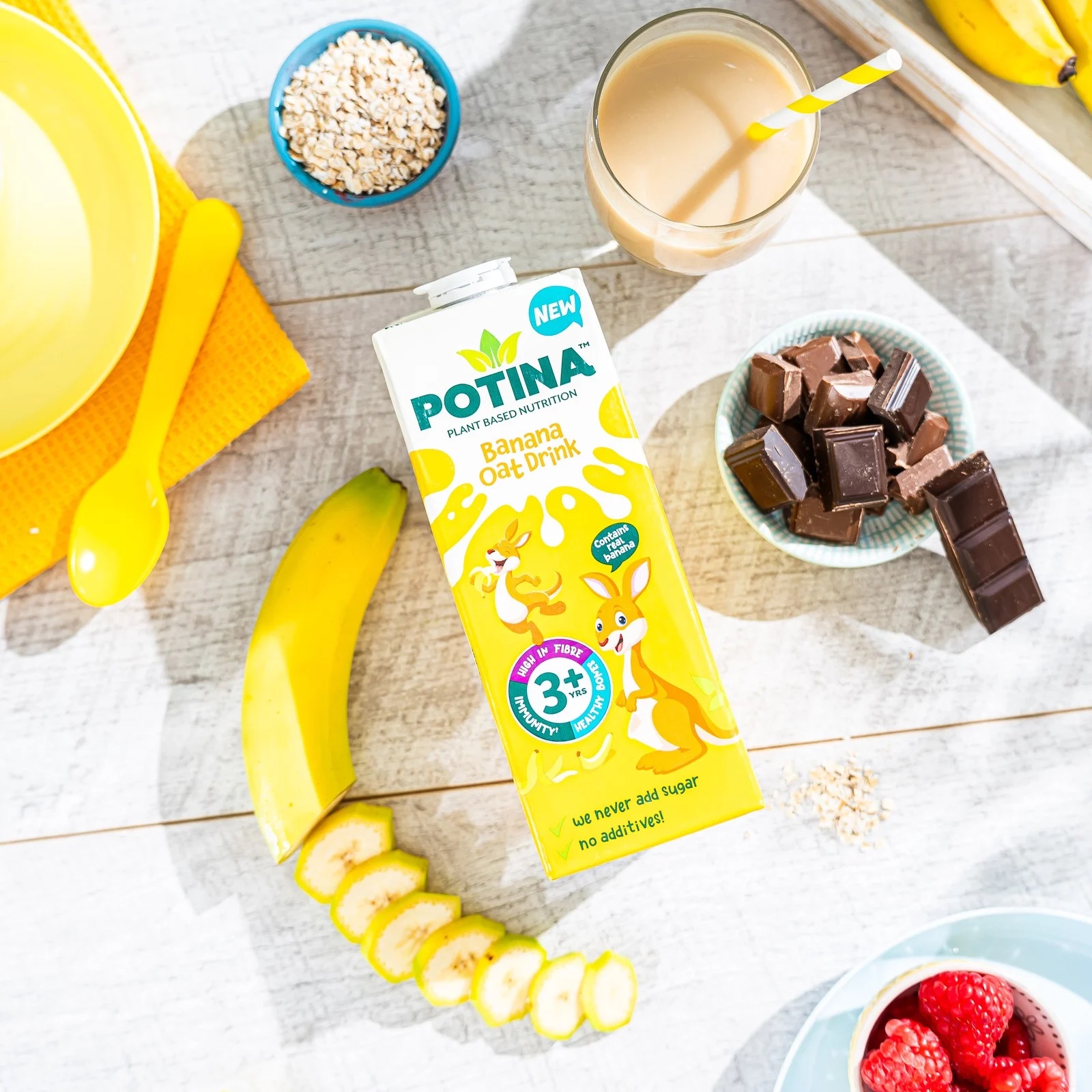 With Gut Health in Focus, A New Banana Oat Milk Brand Targets Kids ...