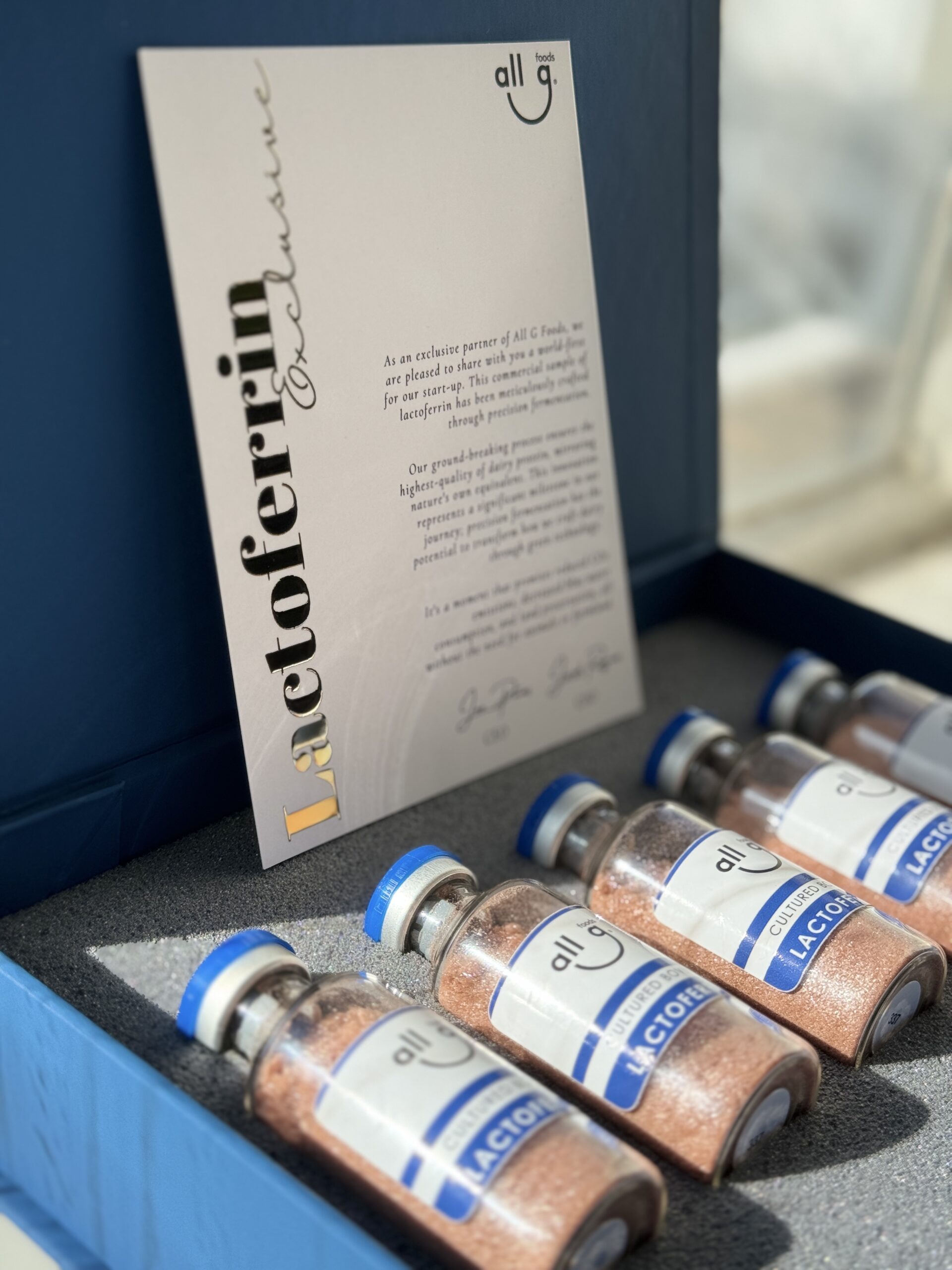 All G Earns Self-Affirmed GRAS Status for Cow-Free Lactoferrin in US