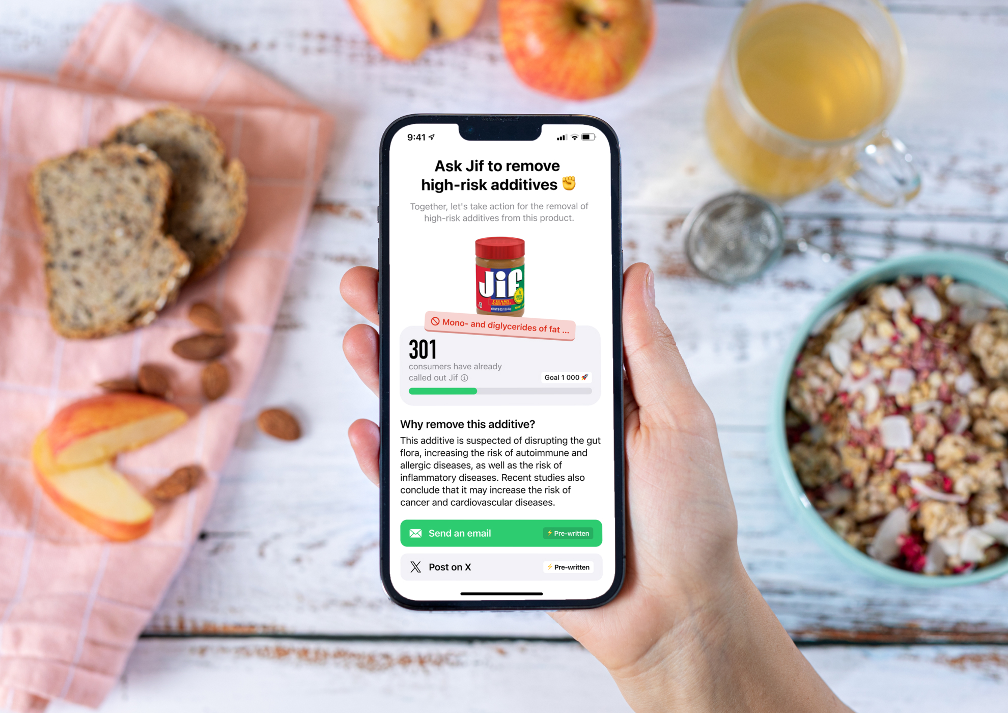 Yuka Now Lets Users Ask Companies to Remove Harmful Additives