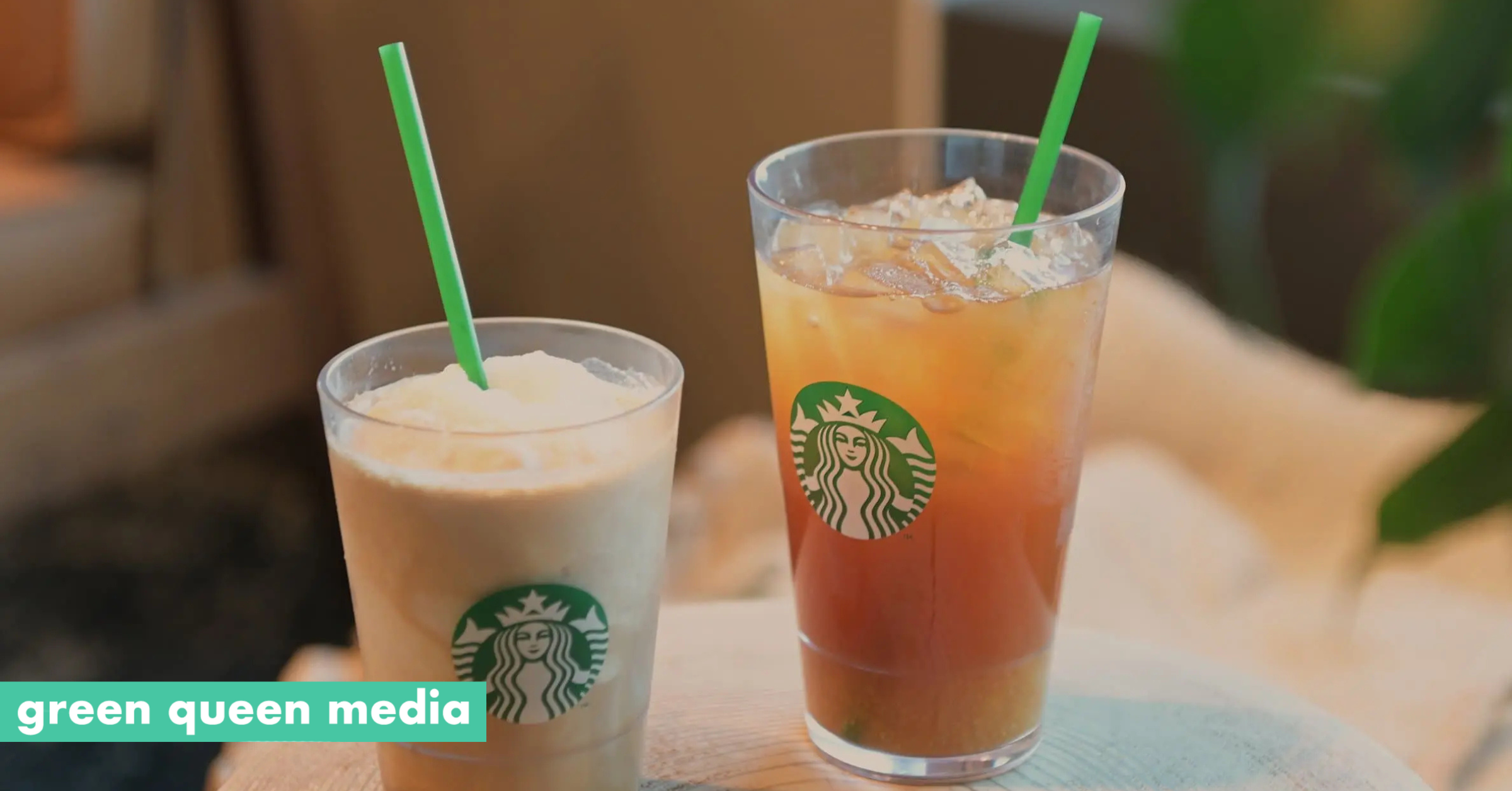 Starbucks Japan Replaces Paper Straws with Plant-Based Plastic Alternative
