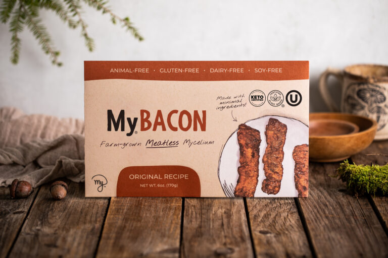Ecovative Bags $11M to Scale MyBacon & Launch Whole-Cut Mycelium Meat