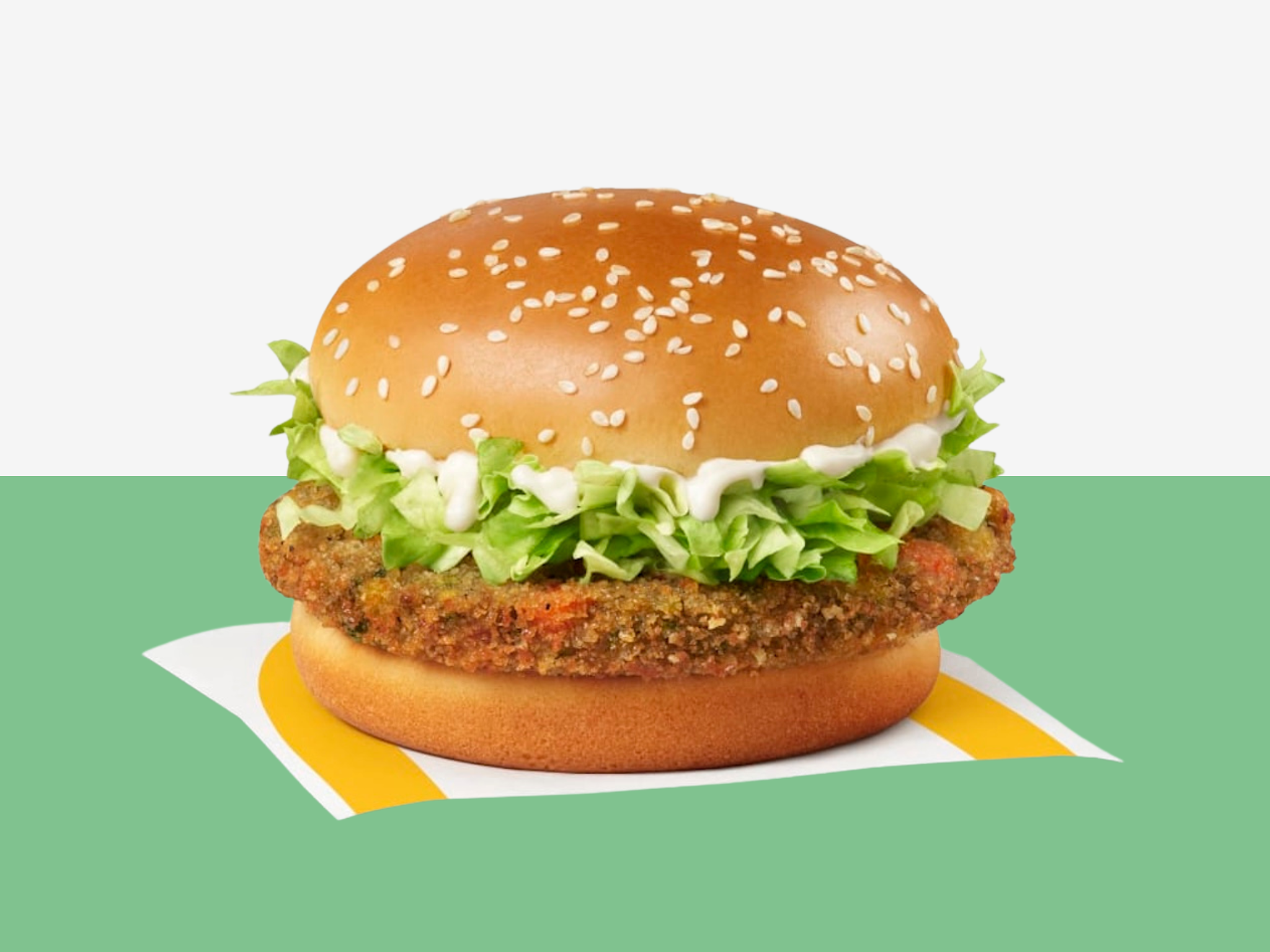 McDonald's Canada Ditches Plant-Based Meat in New McVeggie Burger