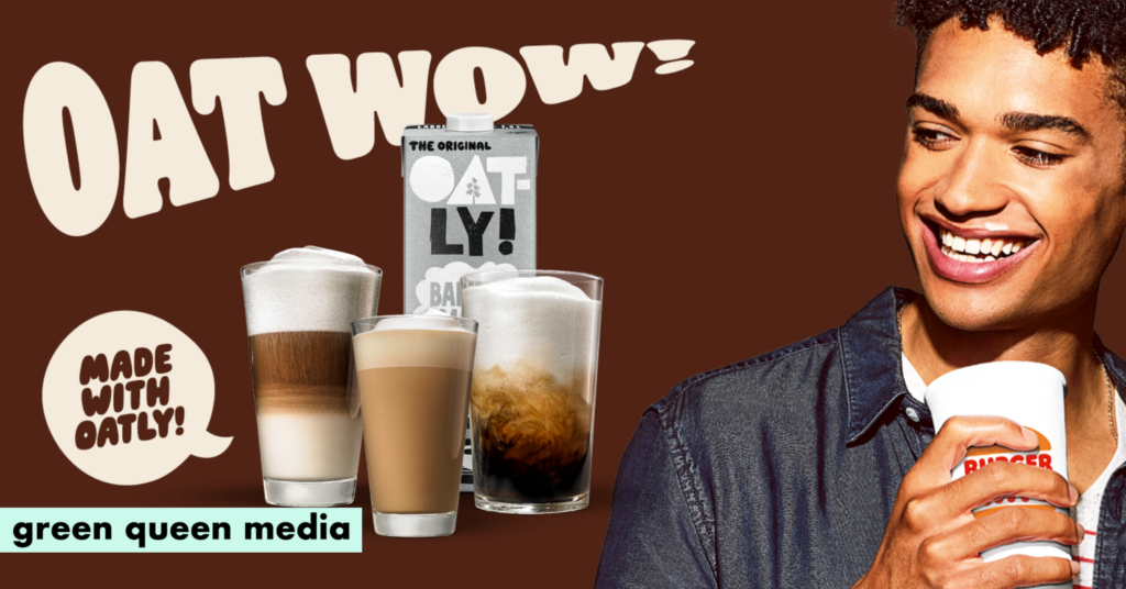 Burger King Austria Ditches Dairy for Oatly's Oat Milk in All Hot Drinks